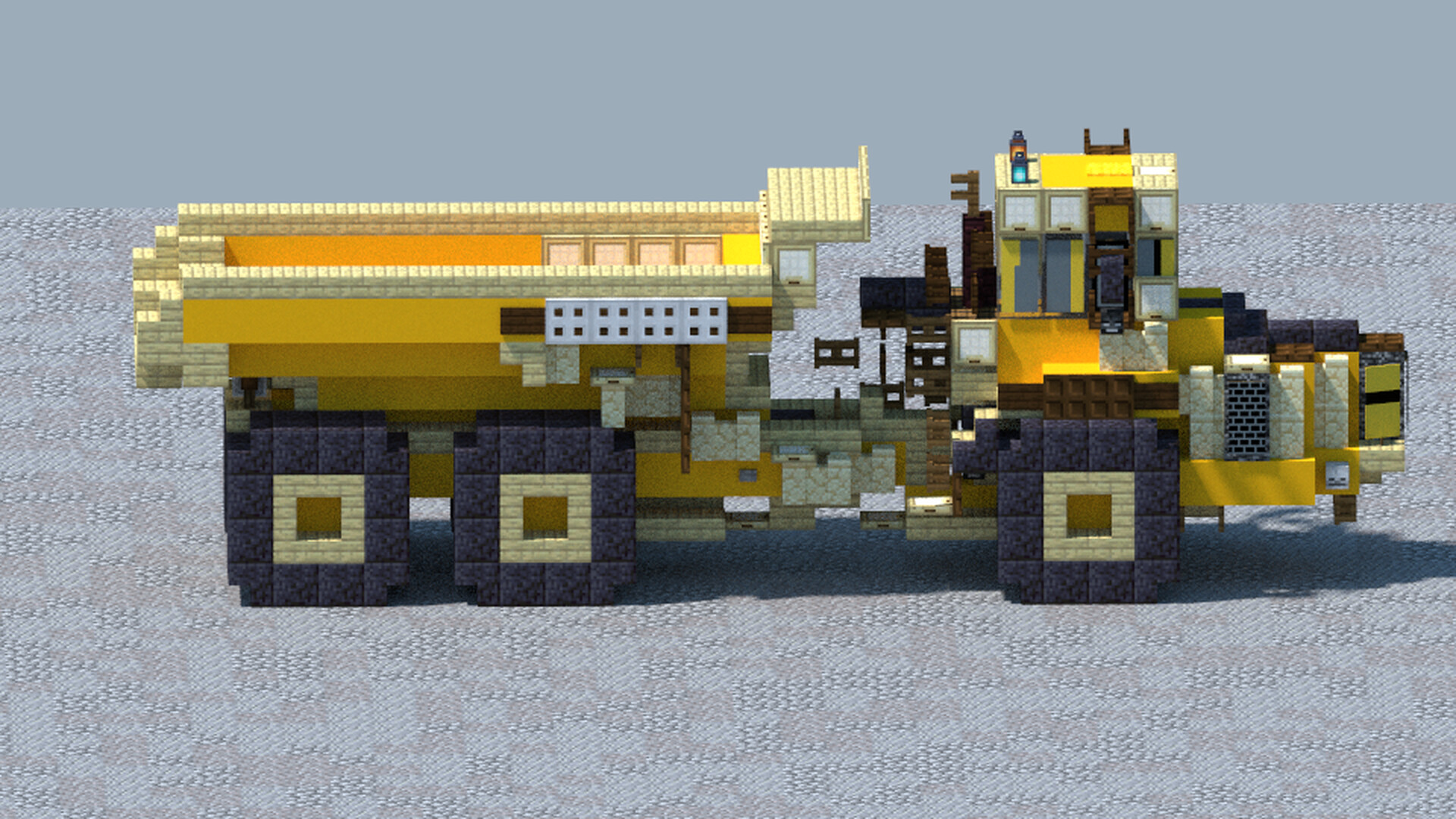 Volvo A25C, Articulated dump truck [With Download] Minecraft Map