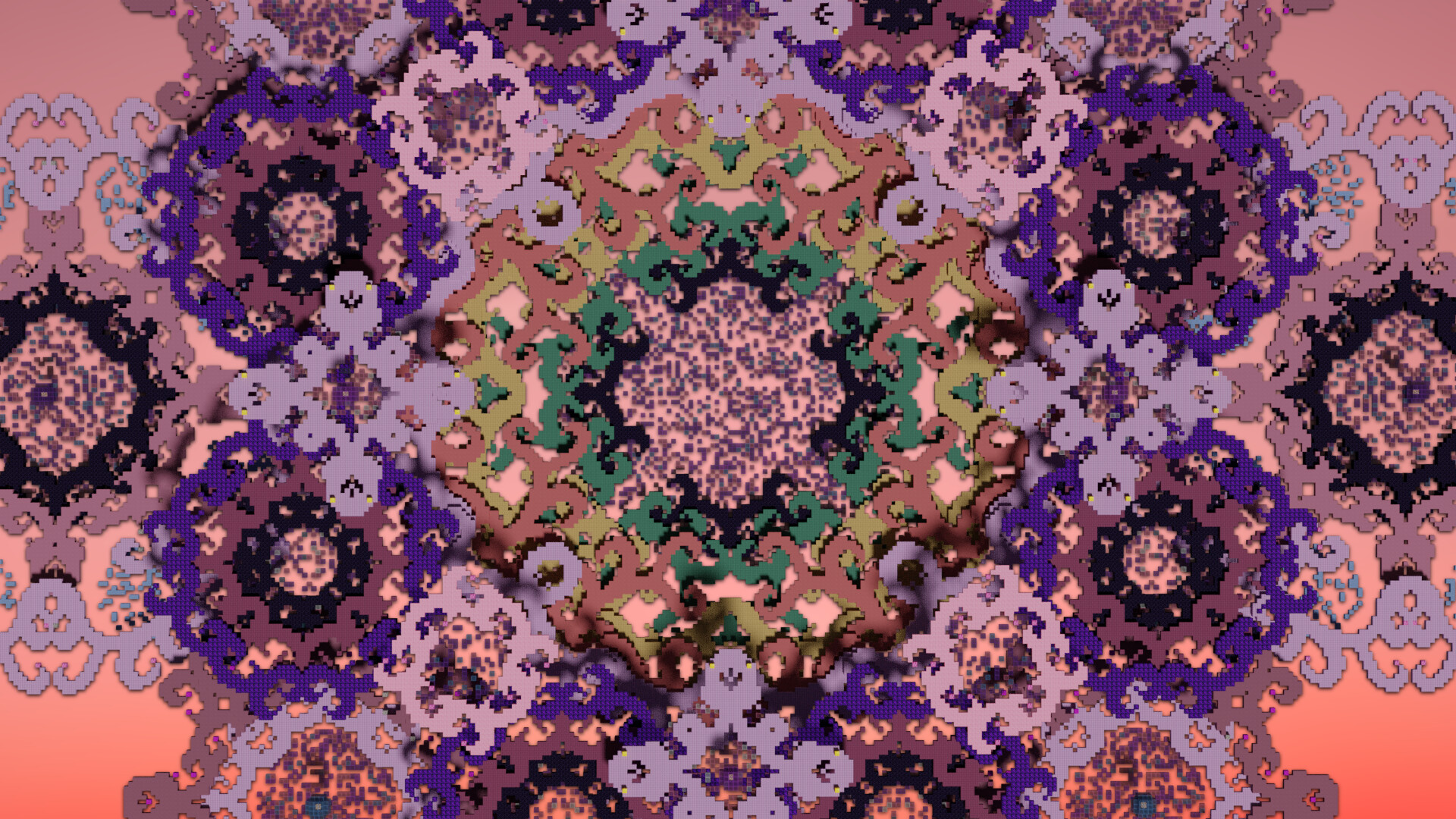 Mandala Art Minecraft Map