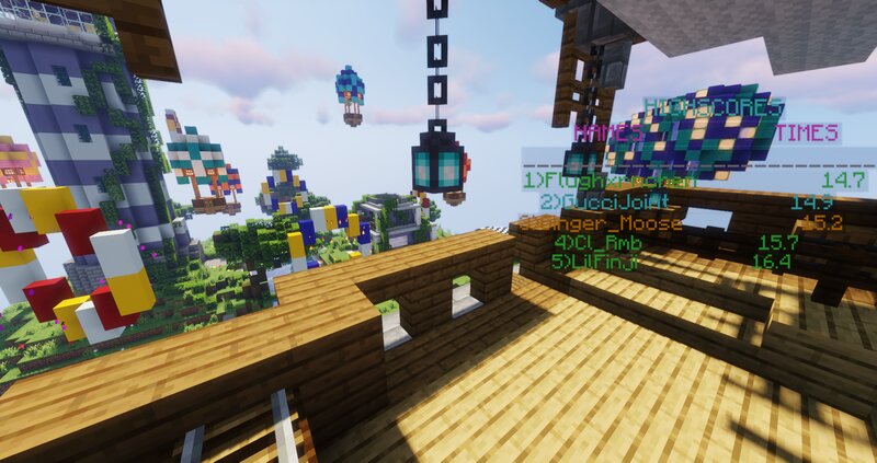 🦋 Air Ships (Elytra Map) 🦋 Minecraft Map