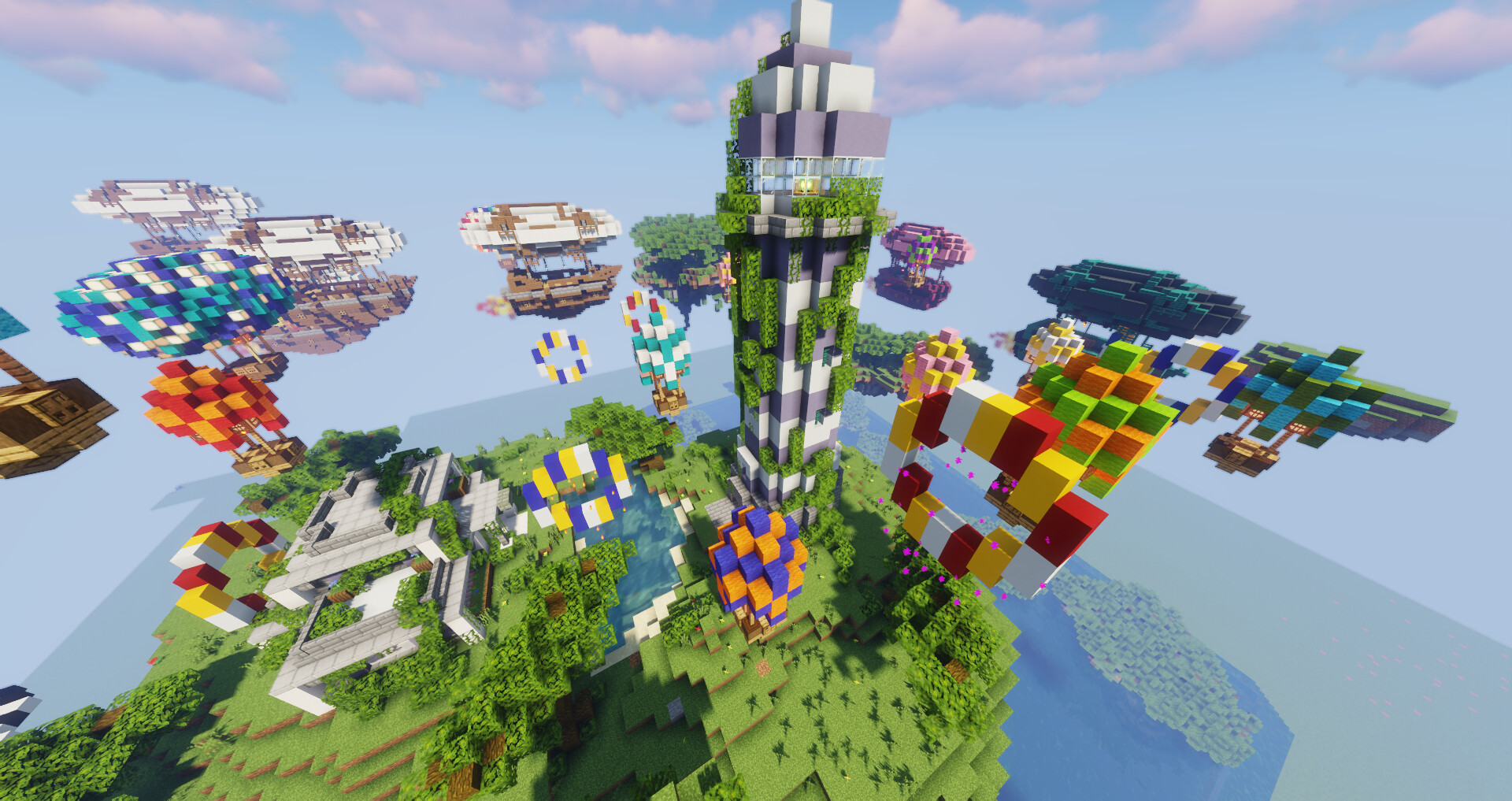 🦋 Air Ships (Elytra Map) 🦋 Minecraft Map