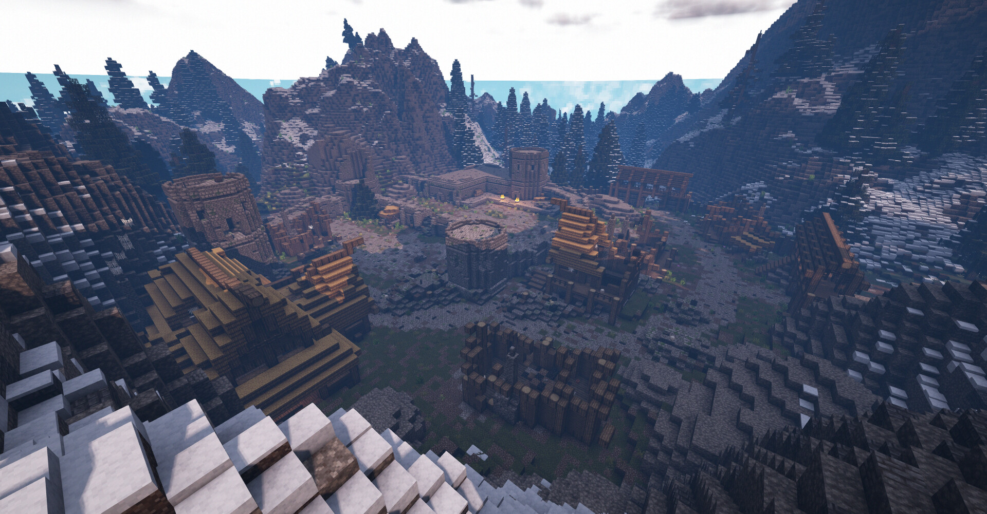 Helgen (Skyrim TES) Minecraft Map