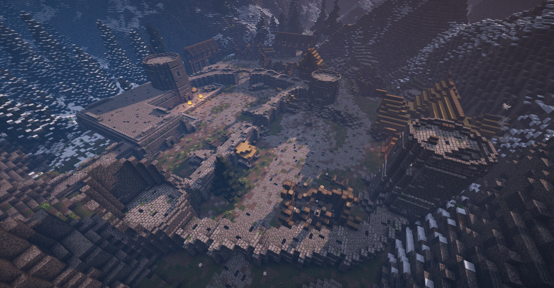 Helgen (Skyrim TES) Minecraft Map