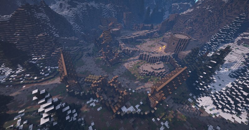 Helgen (Skyrim TES) Minecraft Map