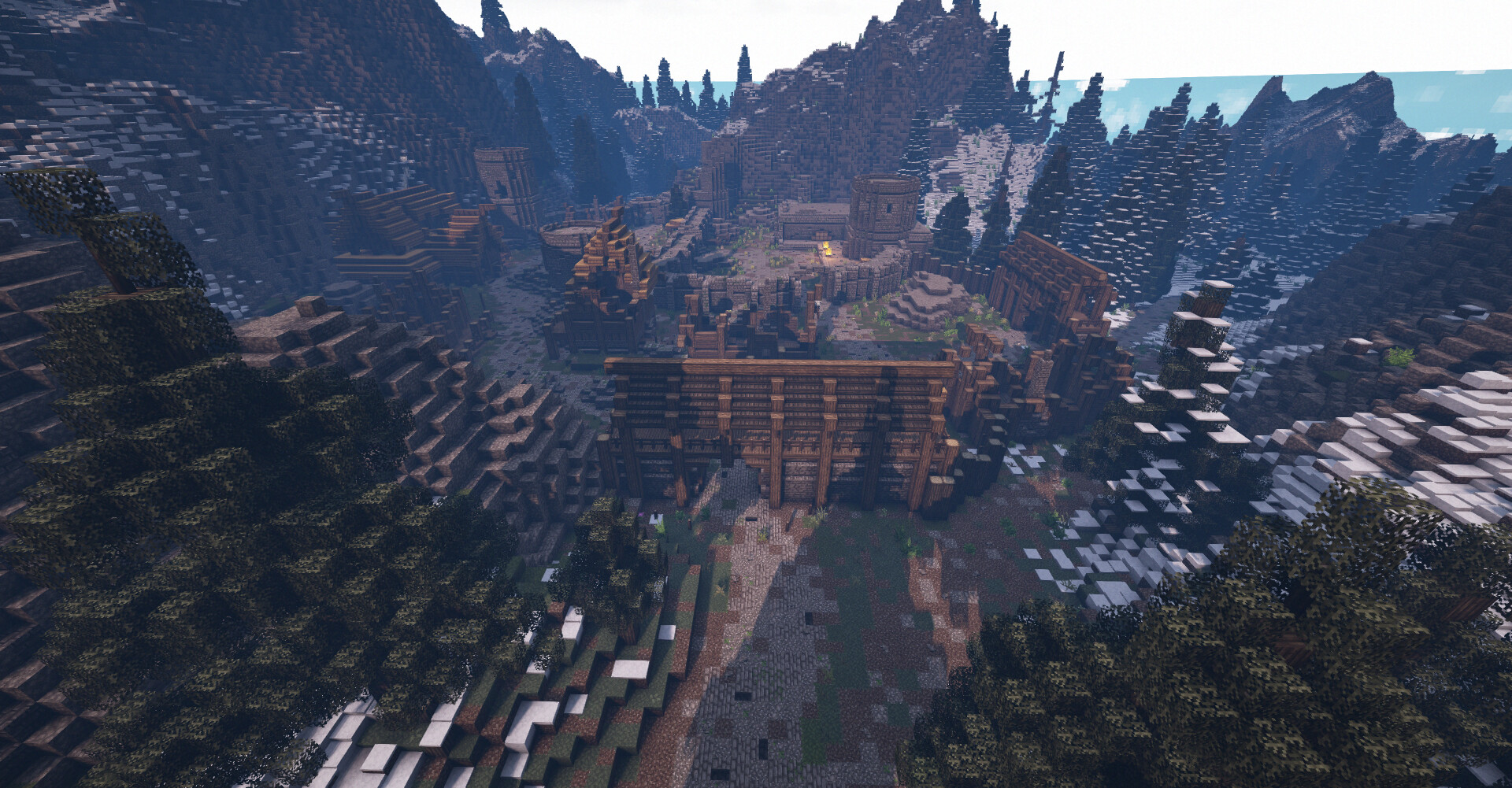 Helgen (Skyrim TES) Minecraft Map