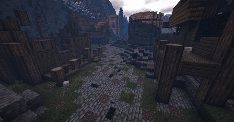Helgen (Skyrim TES) Minecraft Map