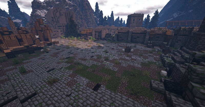 Helgen (Skyrim TES) Minecraft Map