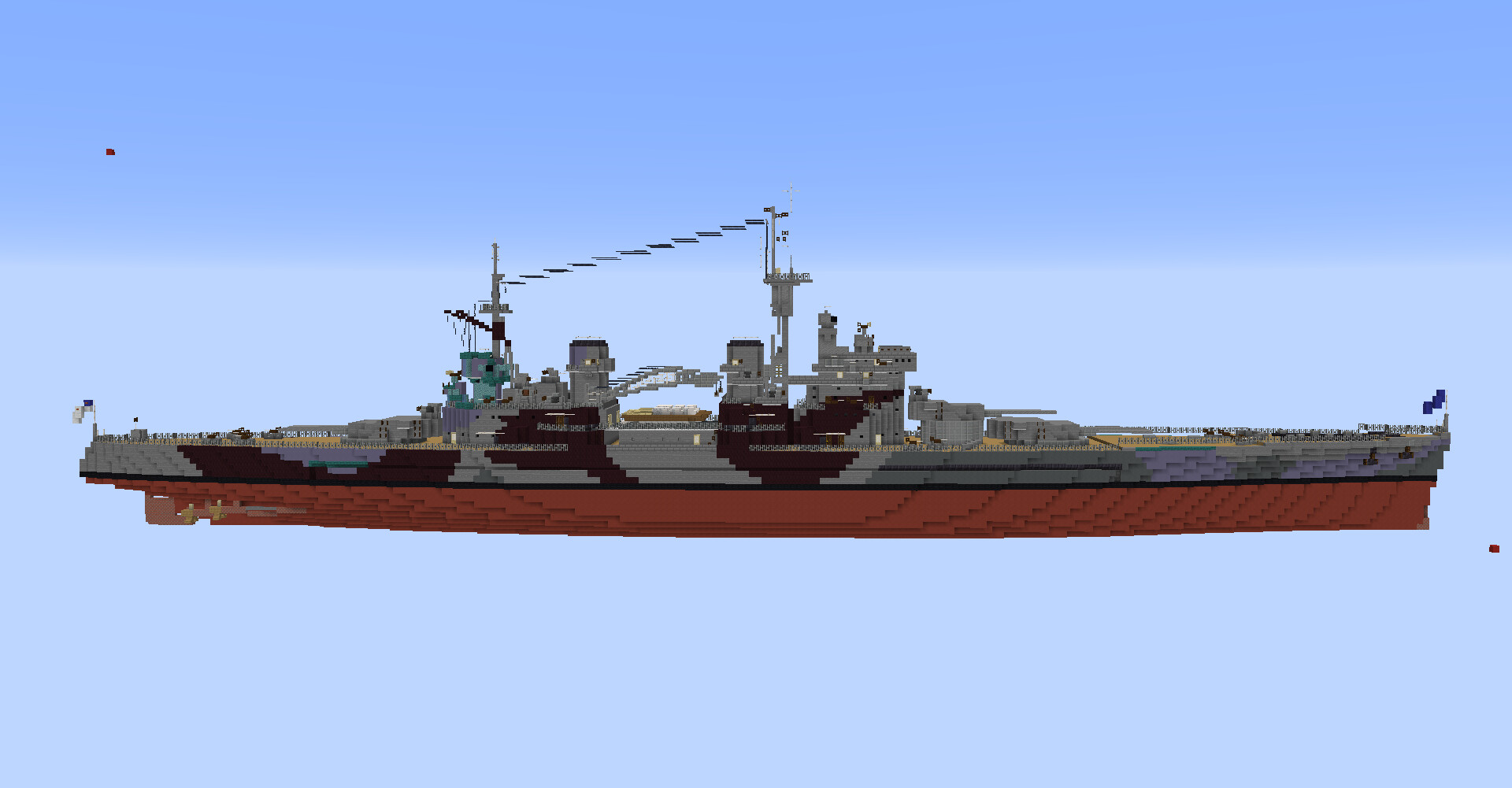 HMS Howe (32) Minecraft Map