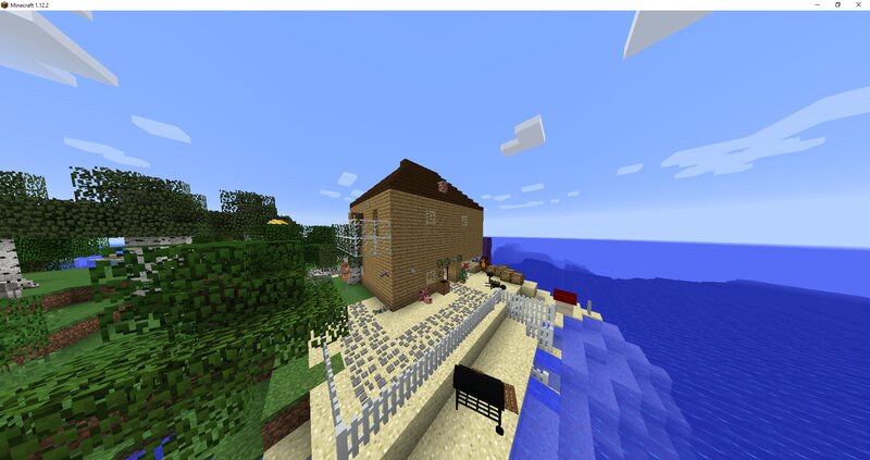 the house *only for version 1.12.2* Minecraft Map