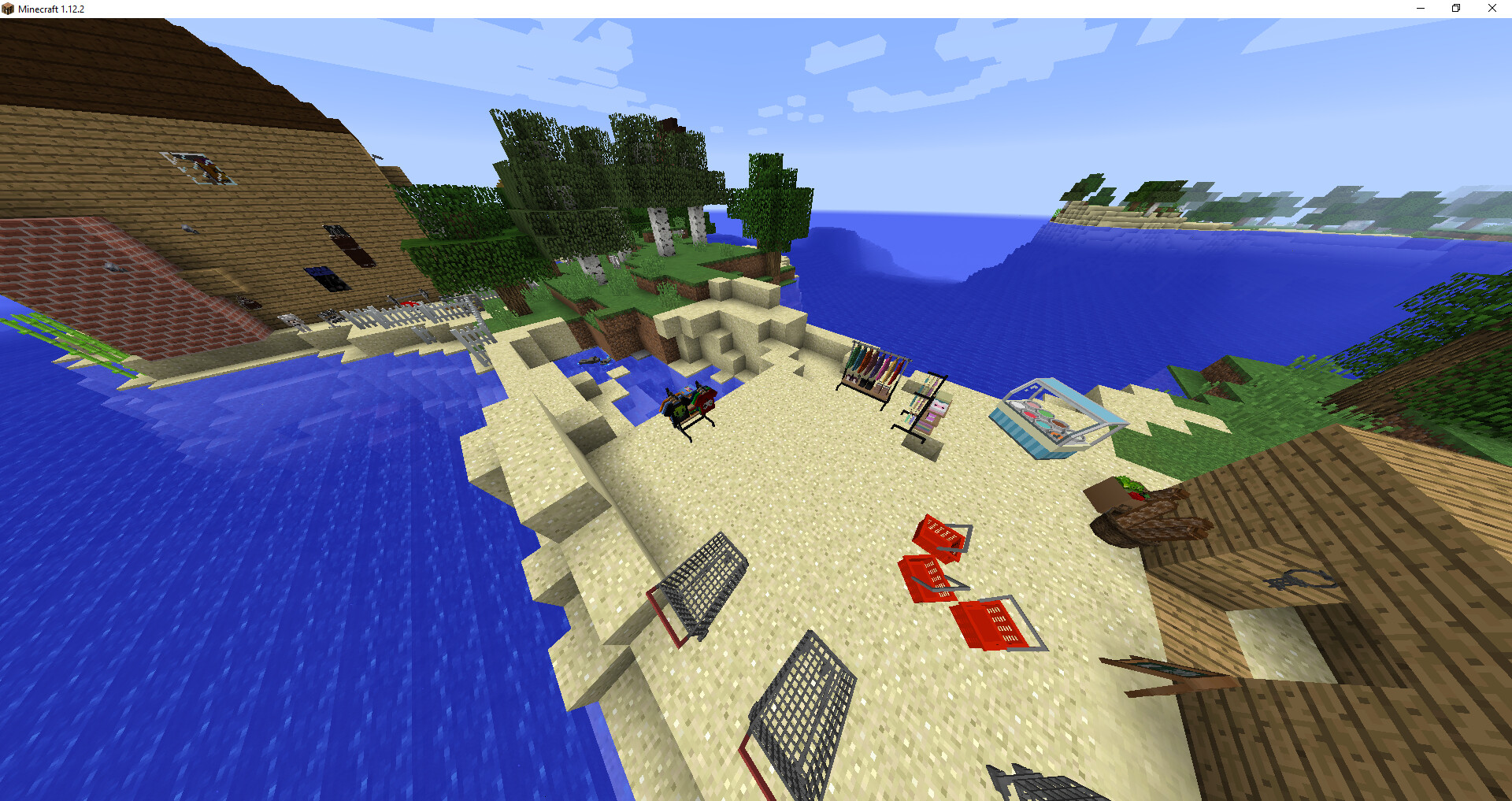 the house *only for version 1.12.2* Minecraft Map