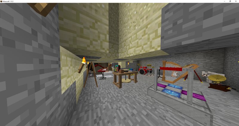 the house *only for version 1.12.2* Minecraft Map