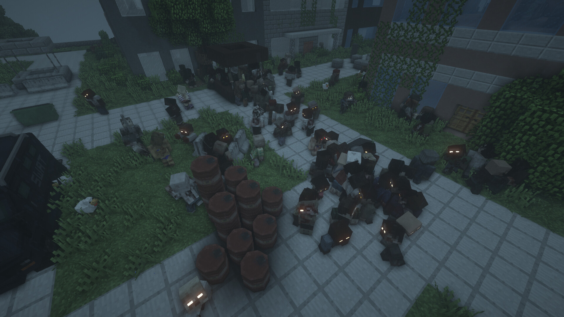 7 Days a zombie apocalypse map Minecraft Map