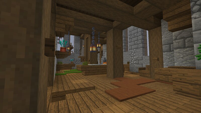 Small castle (inside decorate) + Download Minecraft Map