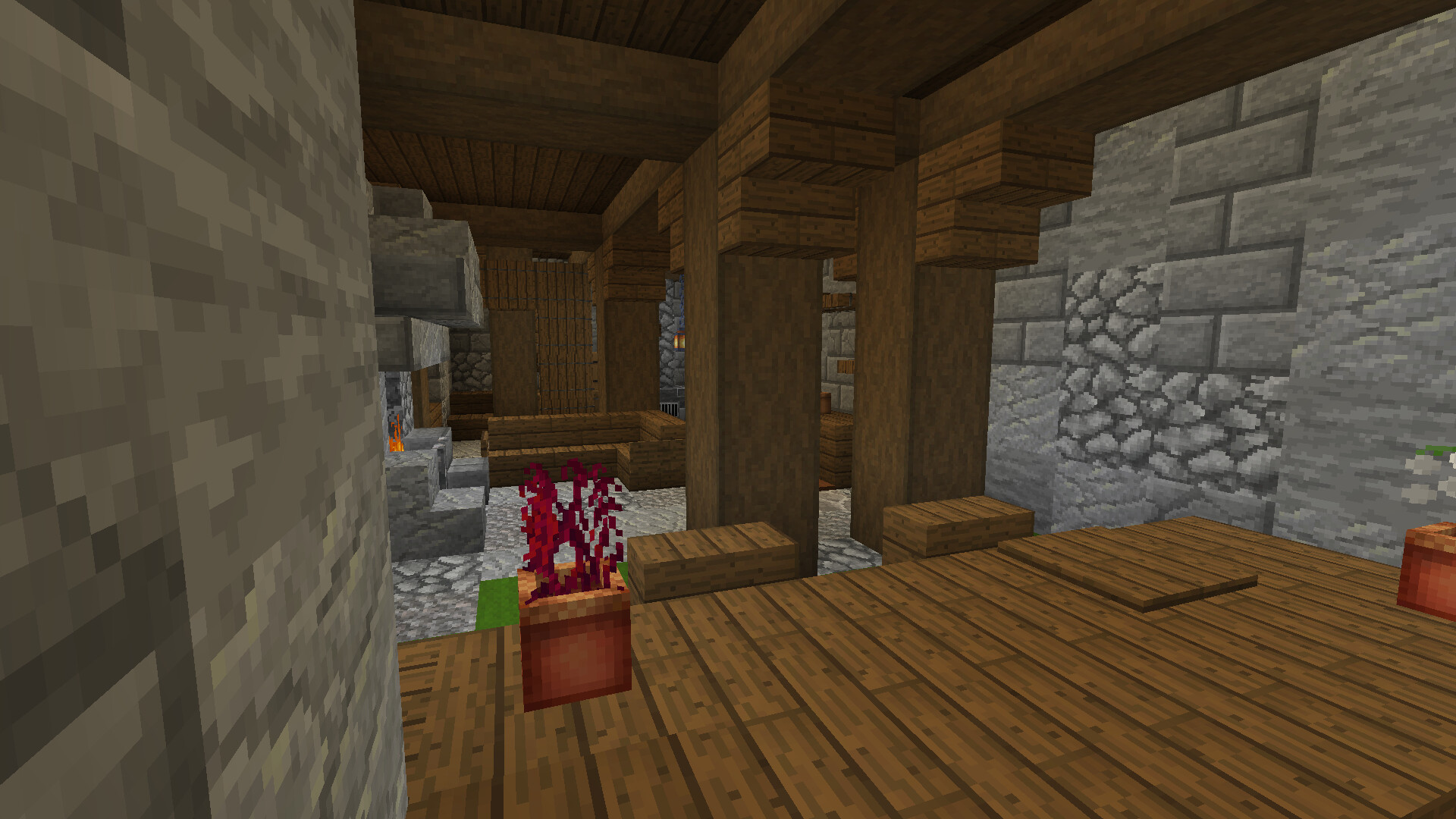 Small castle (inside decorate) + Download Minecraft Map