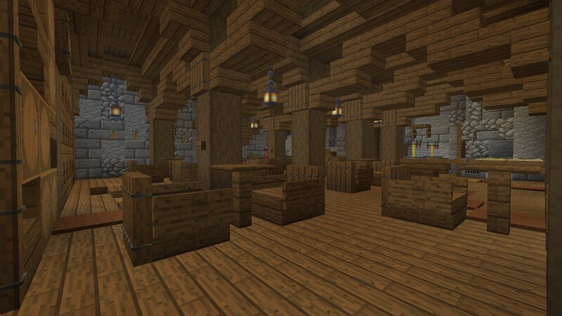 Small castle (inside decorate) + Download Minecraft Map