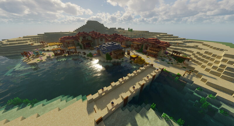 Small Roman village Minecraft Map