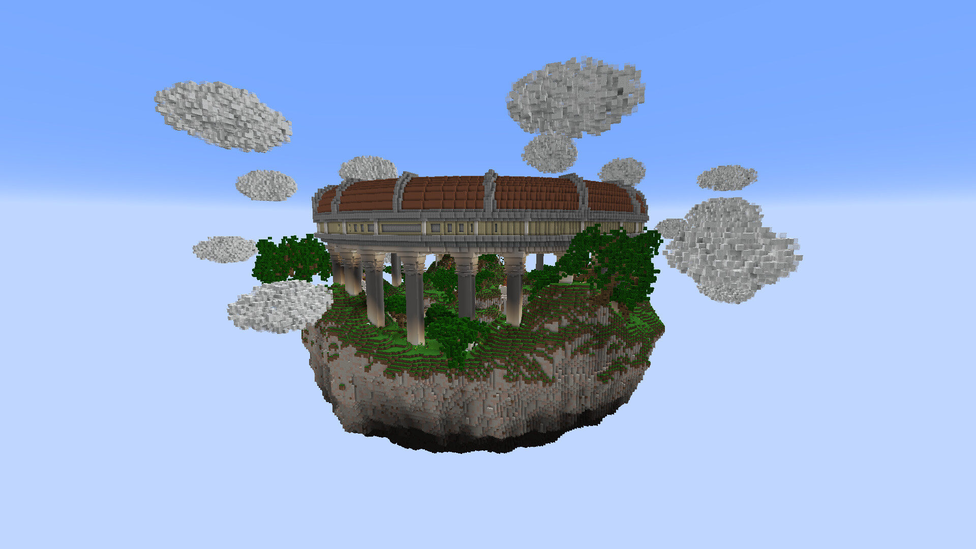 COMMISSION | Greek PVP Arena Minecraft Map