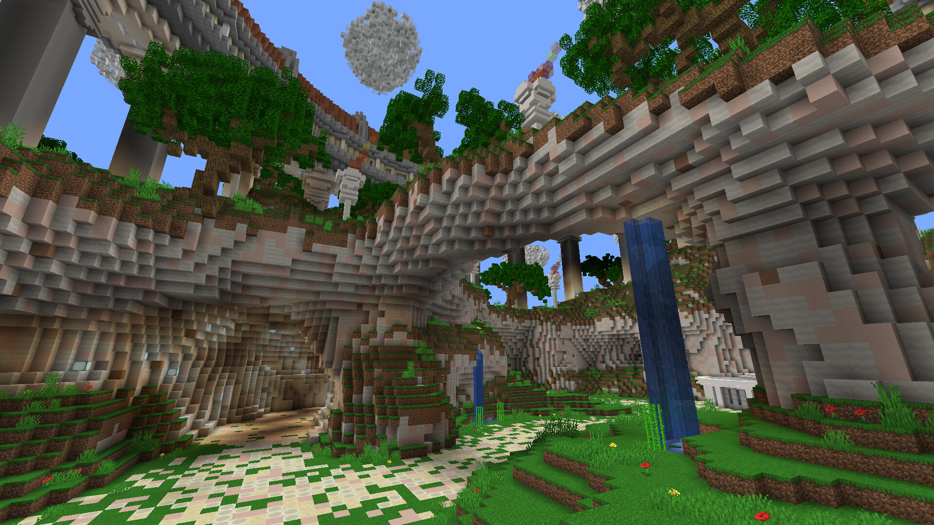 COMMISSION | Greek PVP Arena Minecraft Map