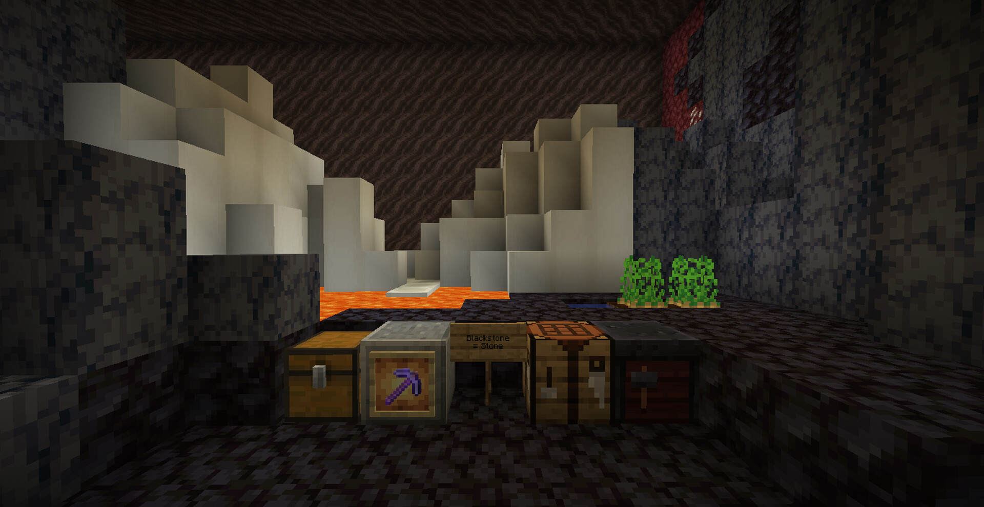 Mini Basalt biome advanture Minecraft Map