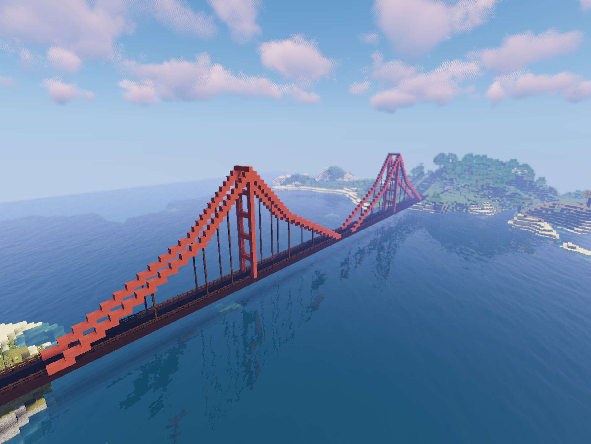 The desert race Minecraft Map