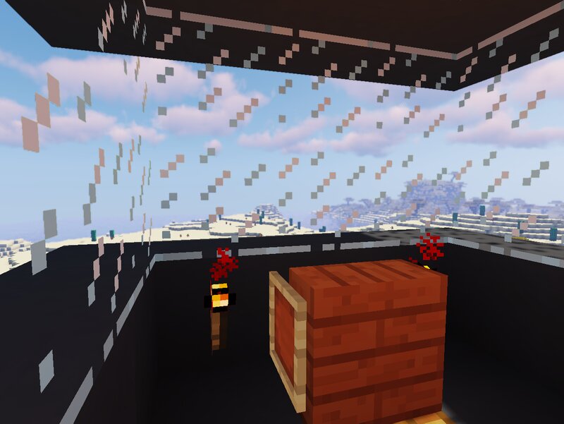 The desert race Minecraft Map