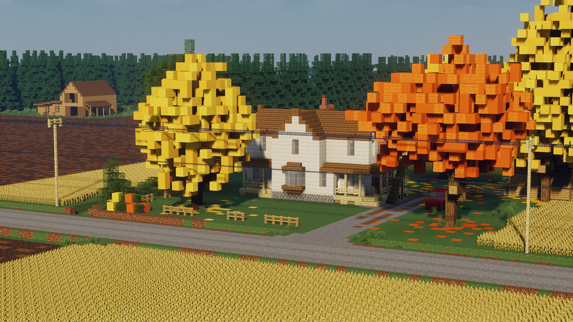 Canadian Fields - Halloween in Montreal, 1951 Minecraft Map