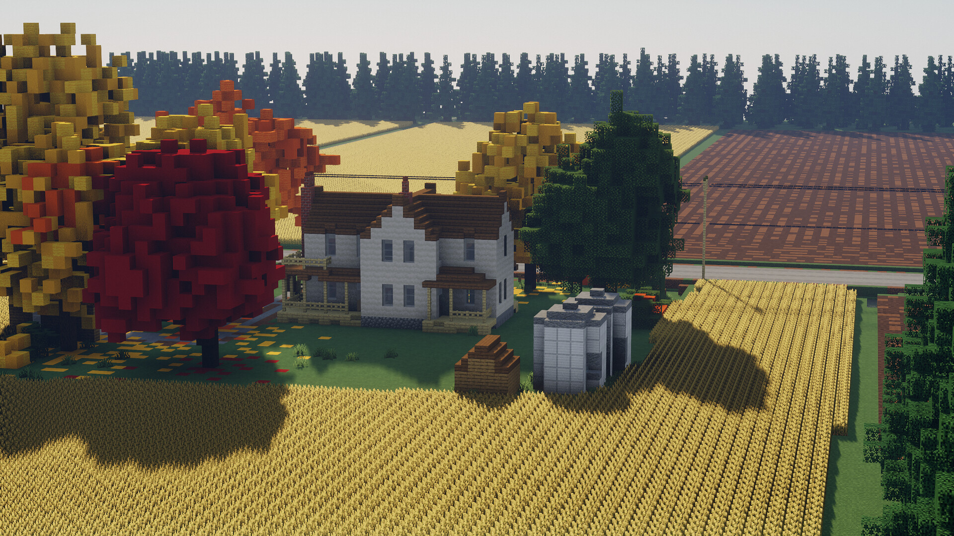 Canadian Fields - Halloween in Montreal, 1951 Minecraft Map