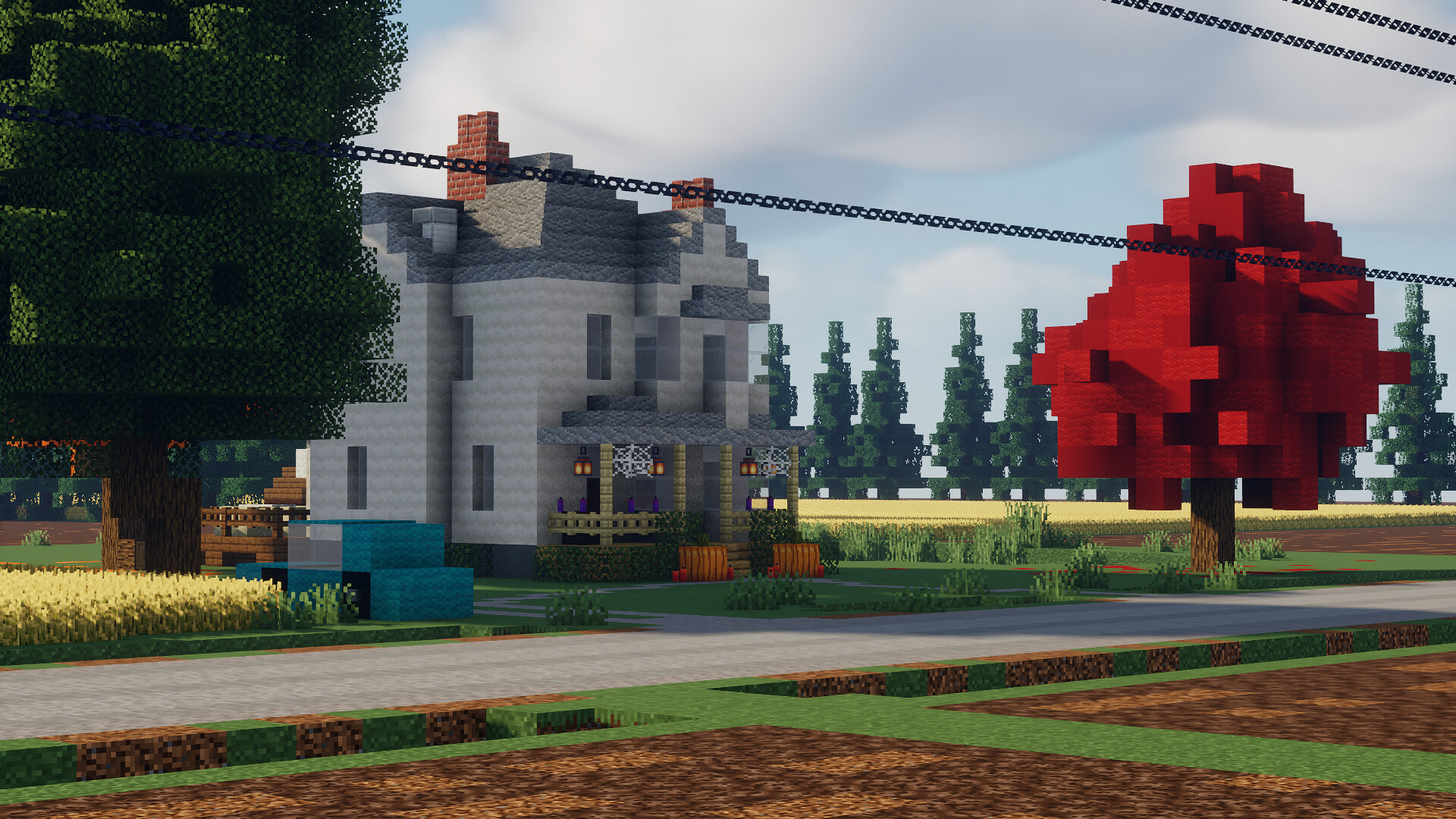 Canadian Fields - Halloween in Montreal, 1951 Minecraft Map