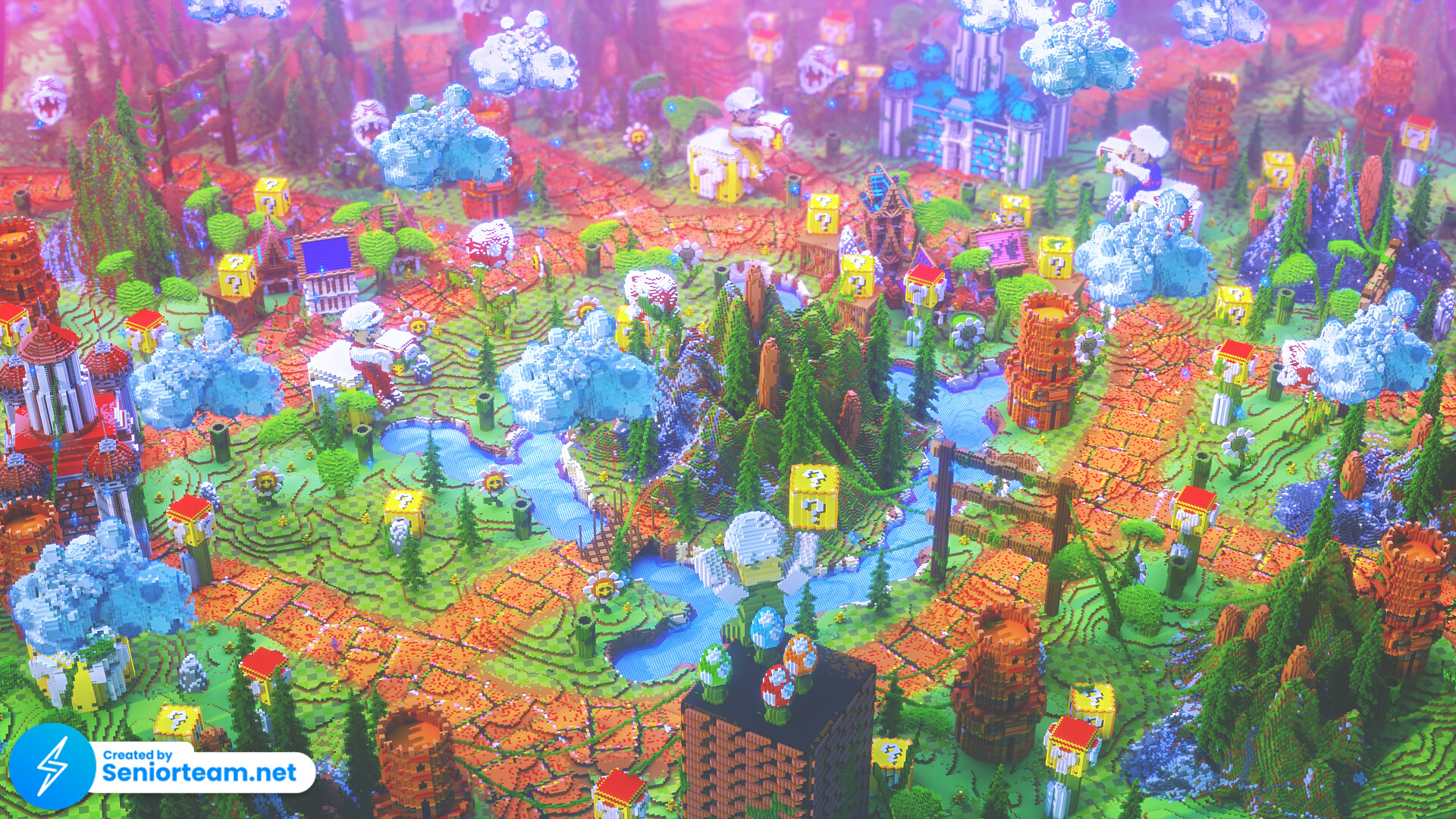 Mario World Minecraft Map