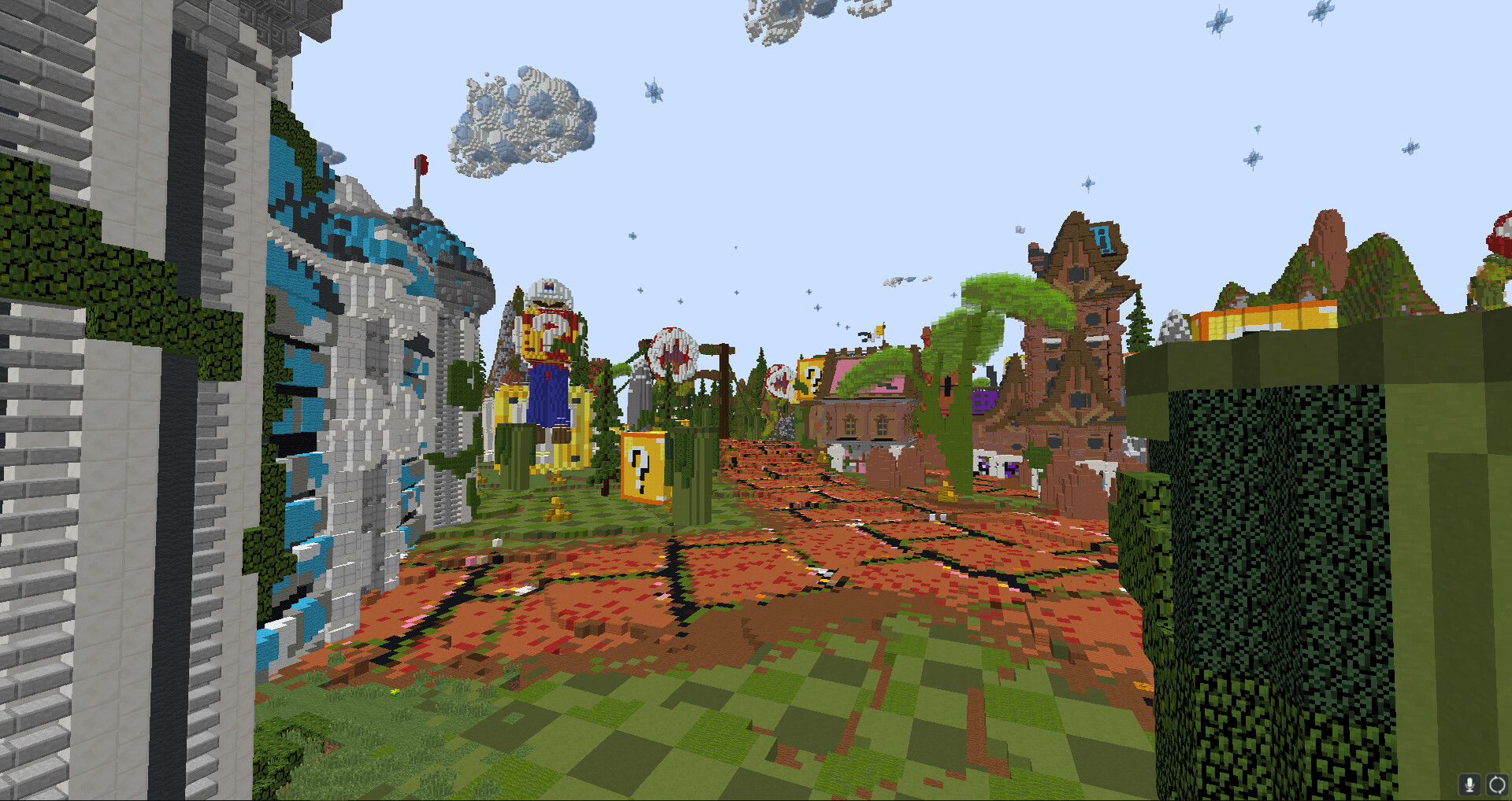 Mario World Minecraft Map