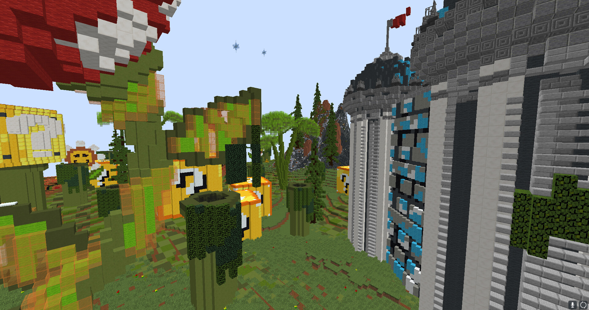 Mario World Minecraft Map