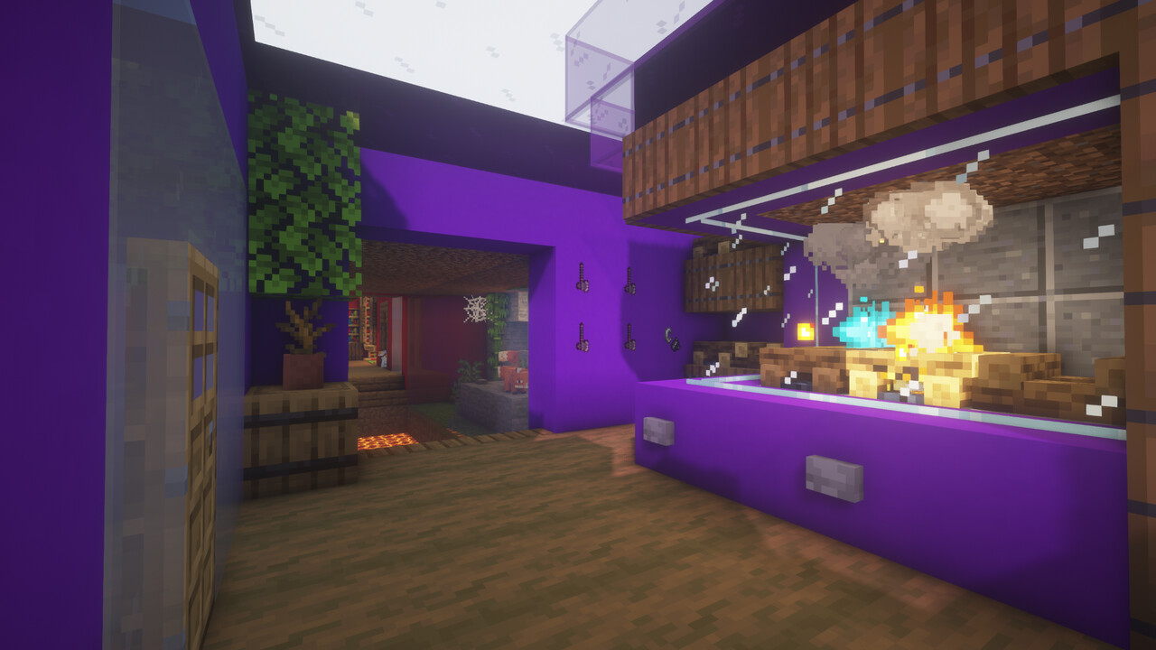 Among Us Underground Base Minecraft Map