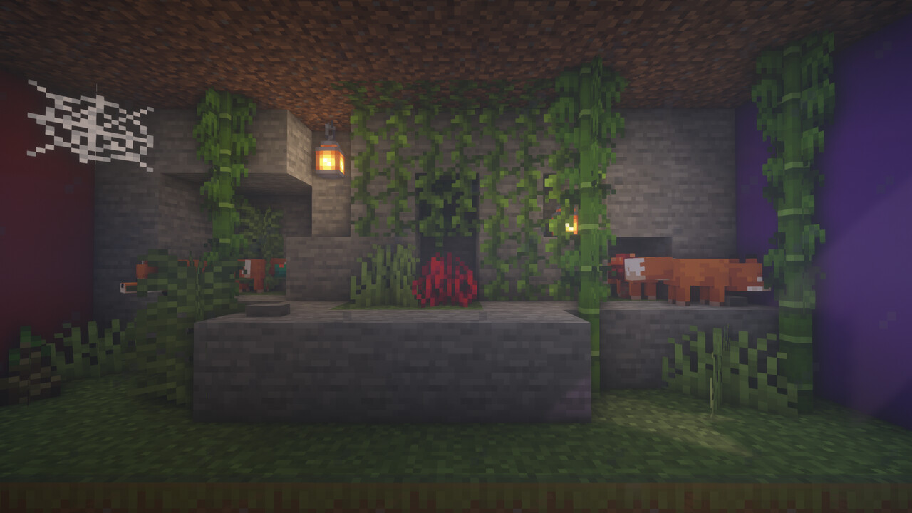 Among Us Underground Base Minecraft Map