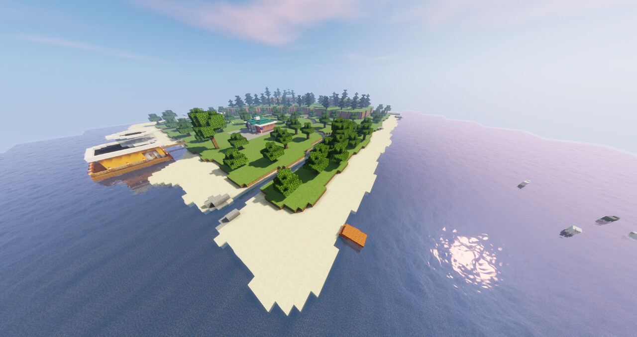 Animal Crossing: New Horizons in Minecraft (Java and Bedrock) Minecraft Map