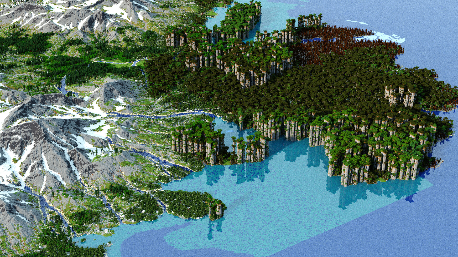 Racarion - The Mesa Forest (4k, Download, 1.16+, Java & Bedrock ...