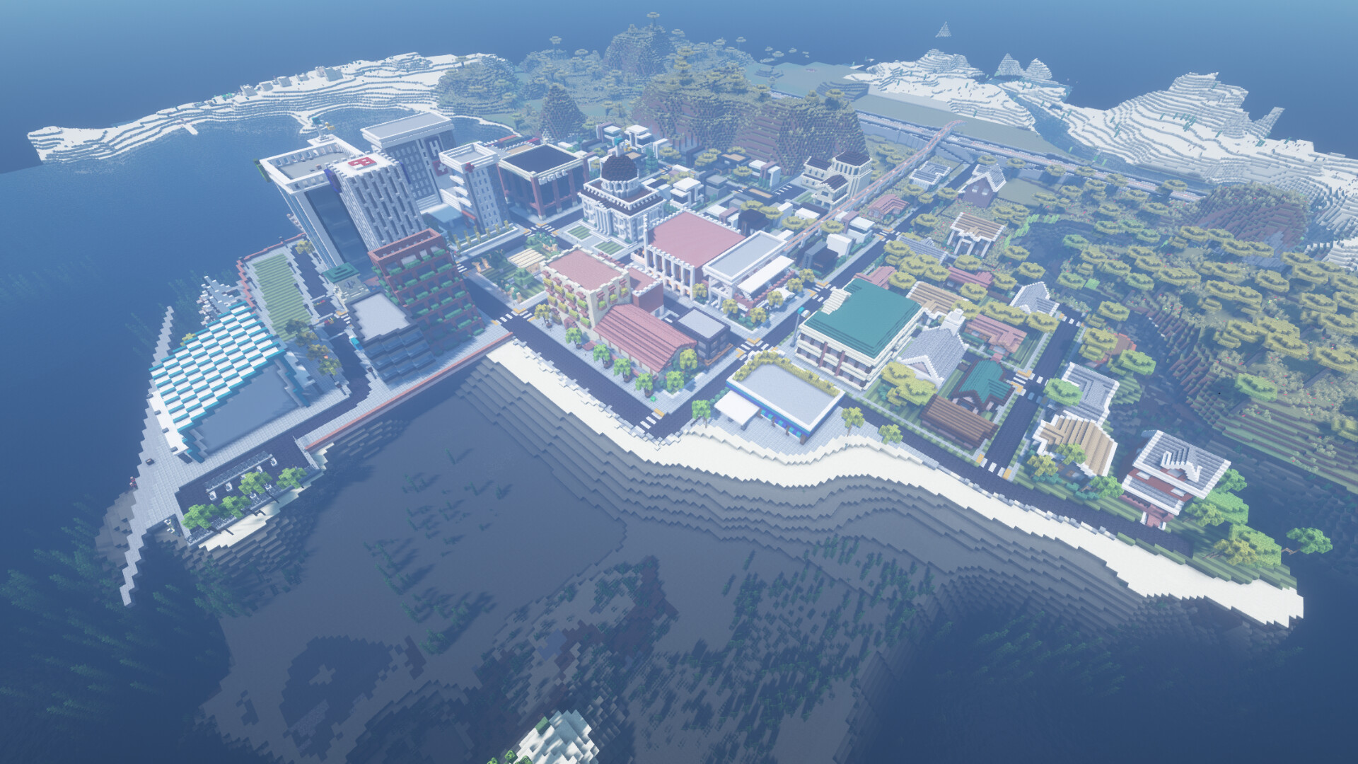 Acacia Coast Minecraft Map