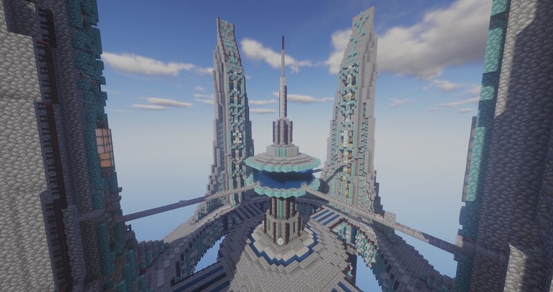 U.S.S. Executioner Space Station Minecraft Map