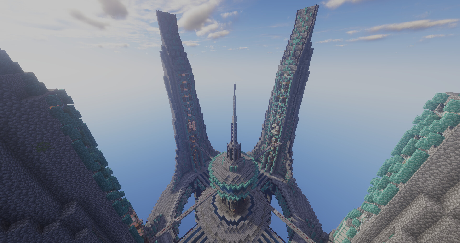 U.S.S. Executioner Space Station Minecraft Map