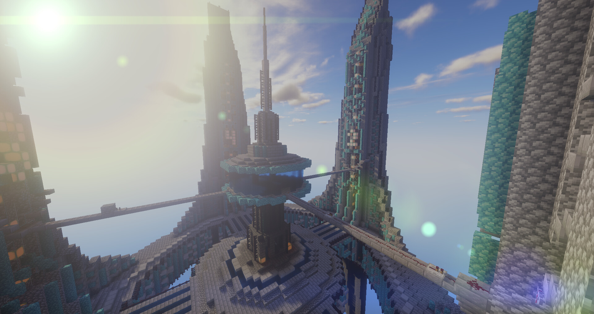 U.S.S. Executioner Space Station Minecraft Map