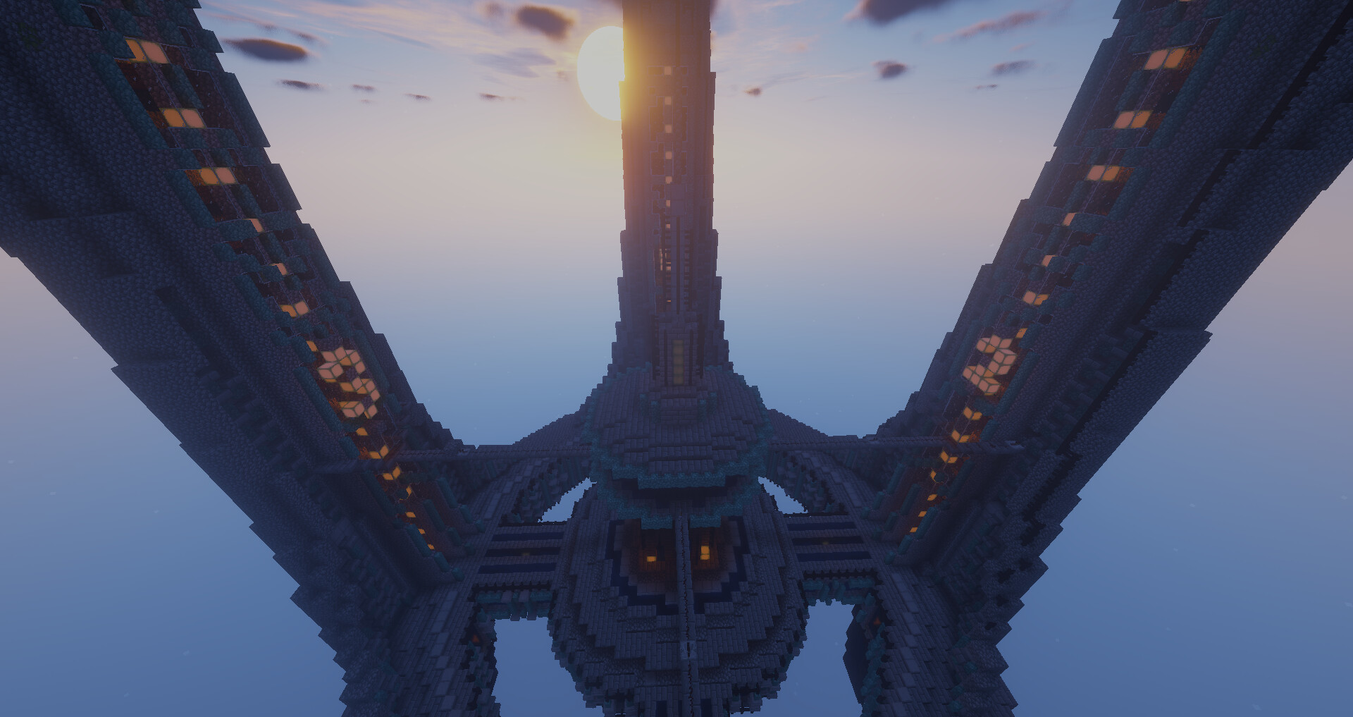 U.S.S. Executioner Space Station Minecraft Map