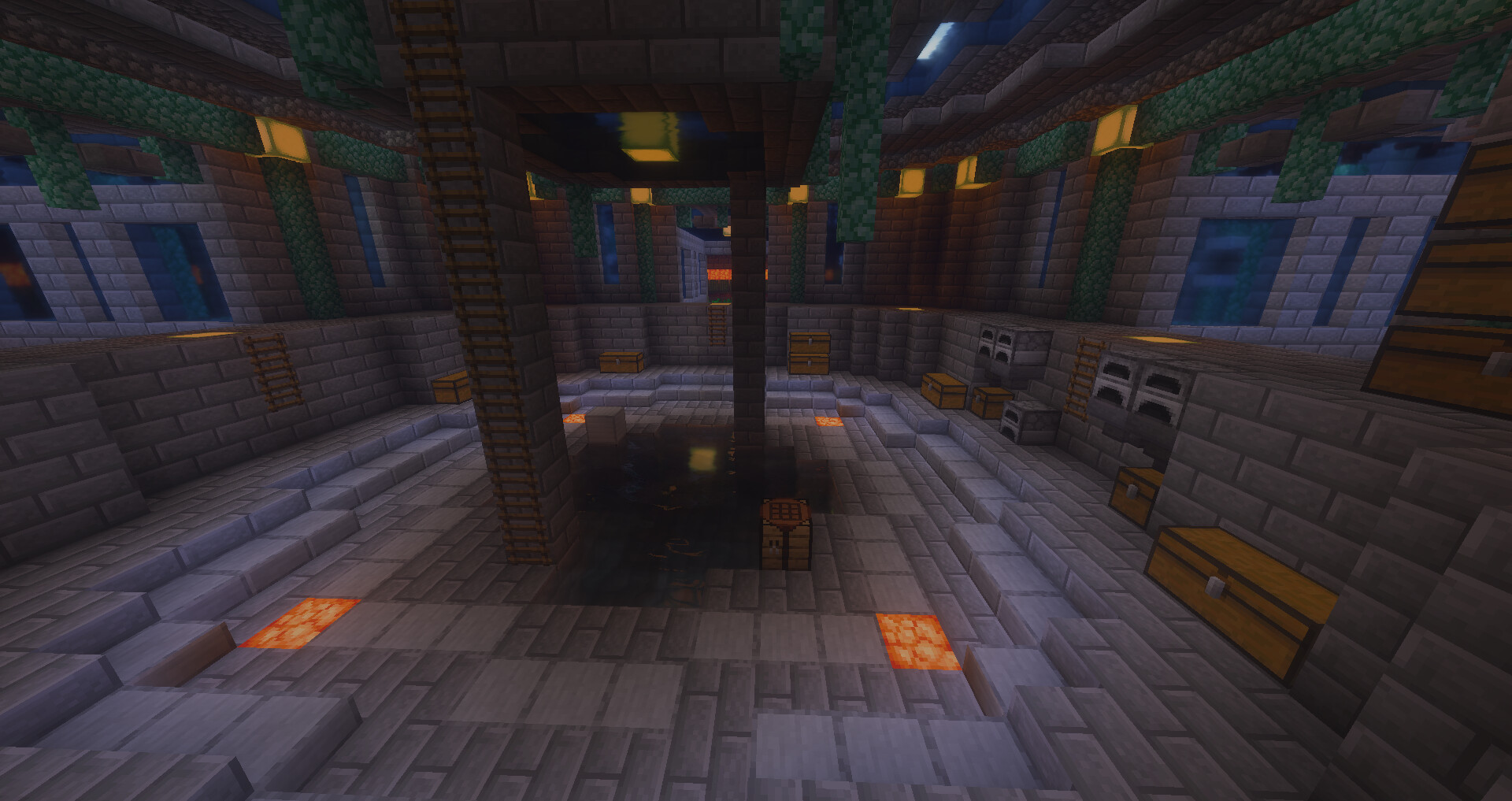 U.S.S. Executioner Space Station Minecraft Map