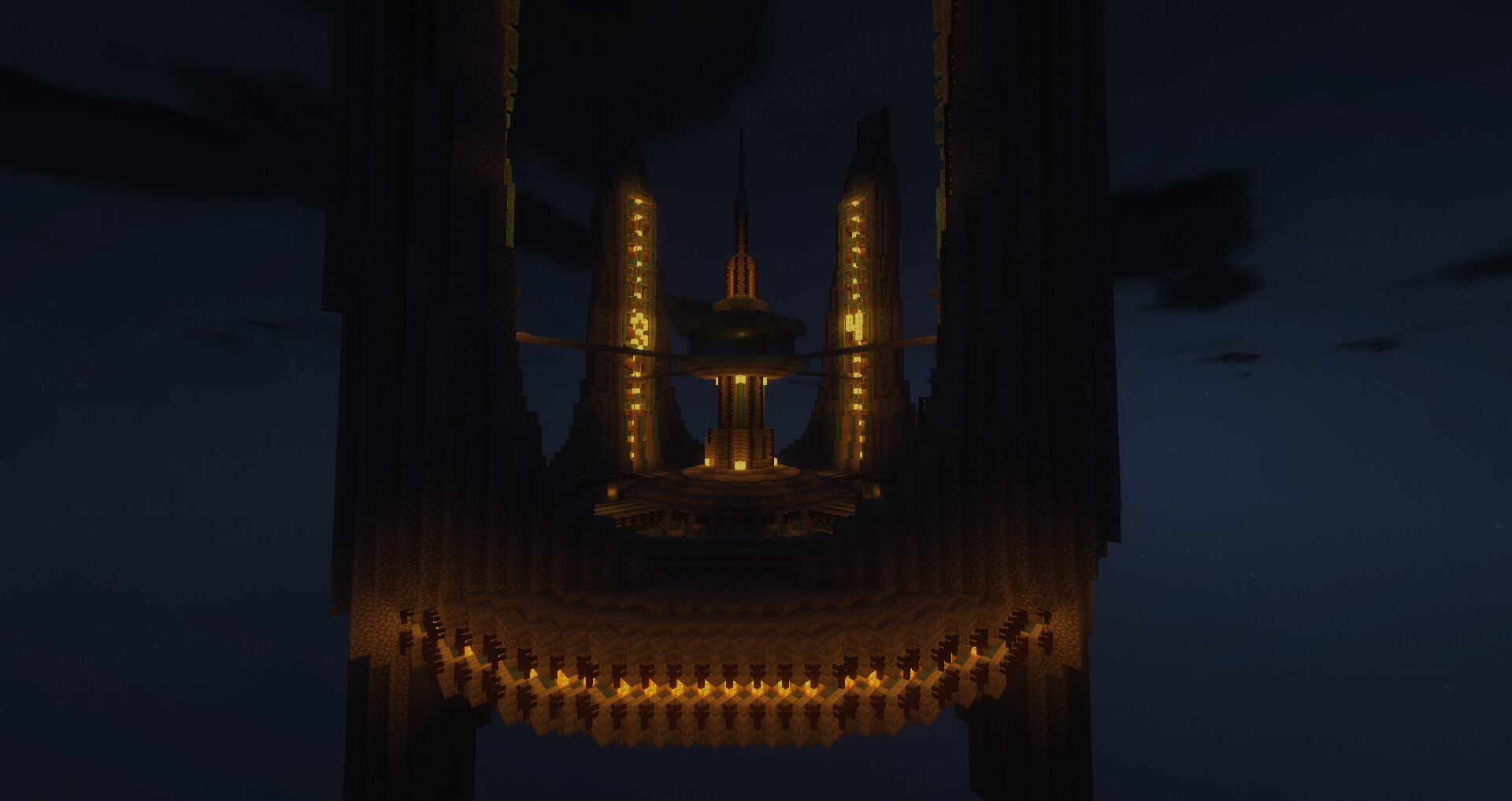 U.S.S. Executioner Space Station Minecraft Map