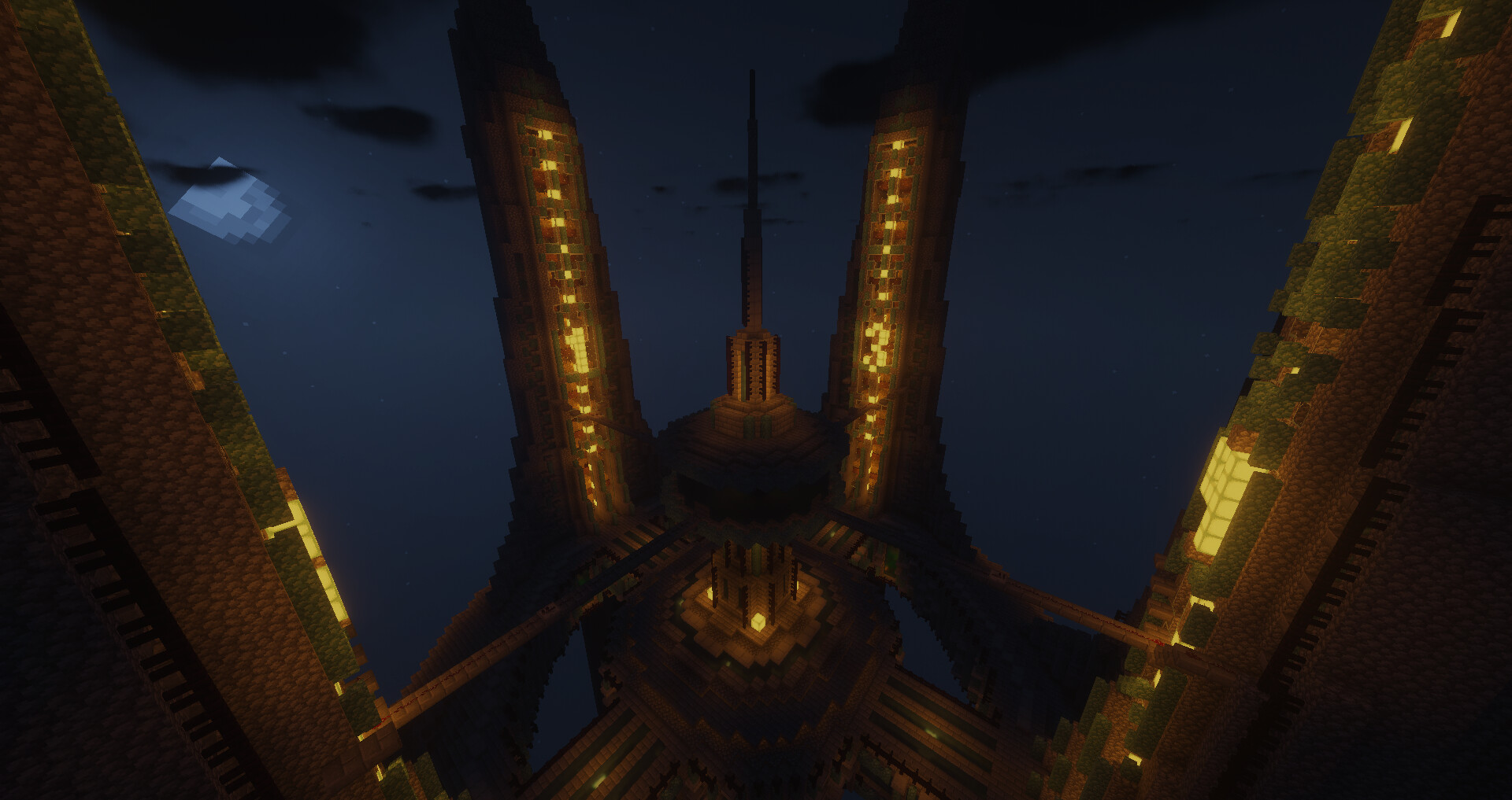 U.S.S. Executioner Space Station Minecraft Map