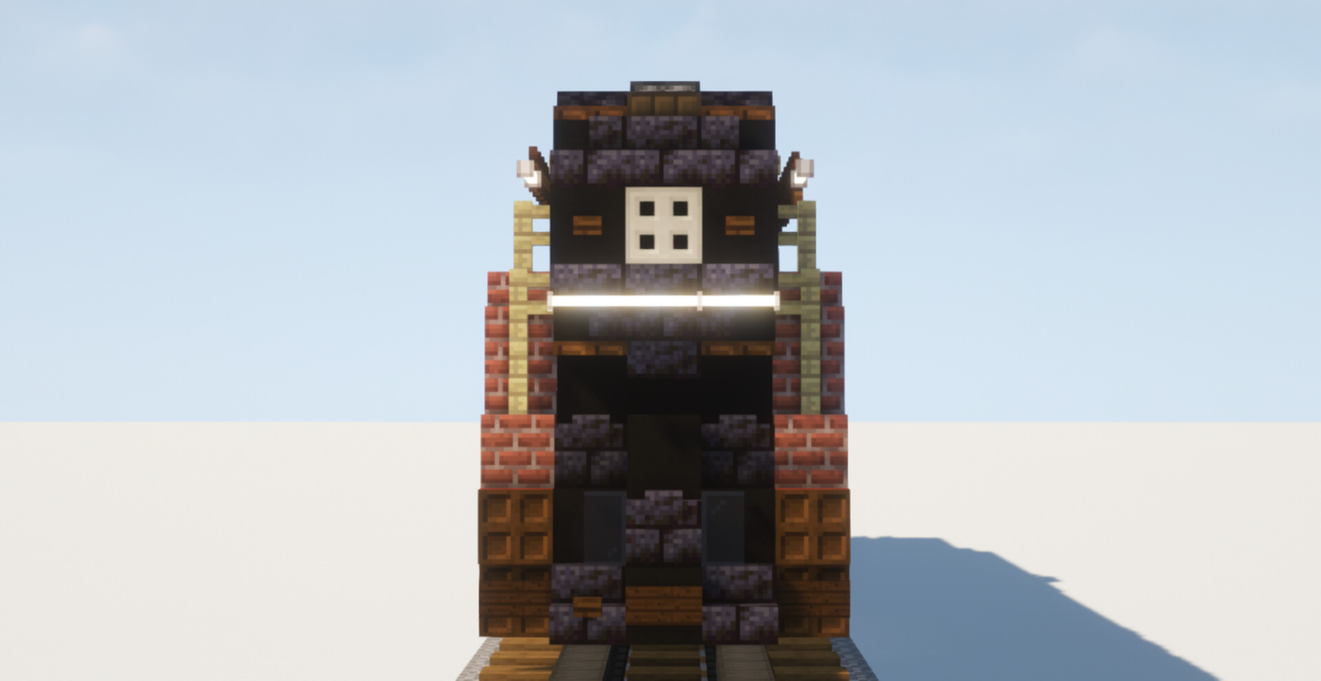 1.5:1 Scale Norfolk & Western J Class #611 Steam Locomotive Minecraft Map