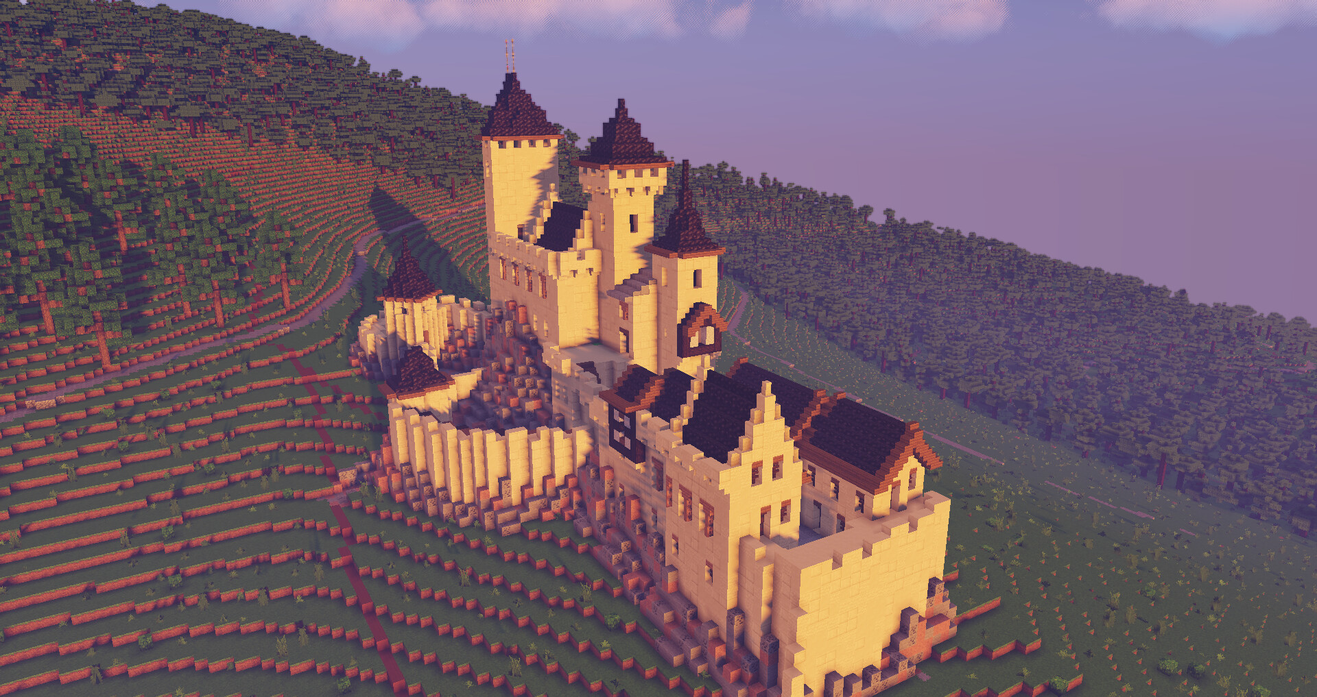 Bernstein Castle Minecraft Map