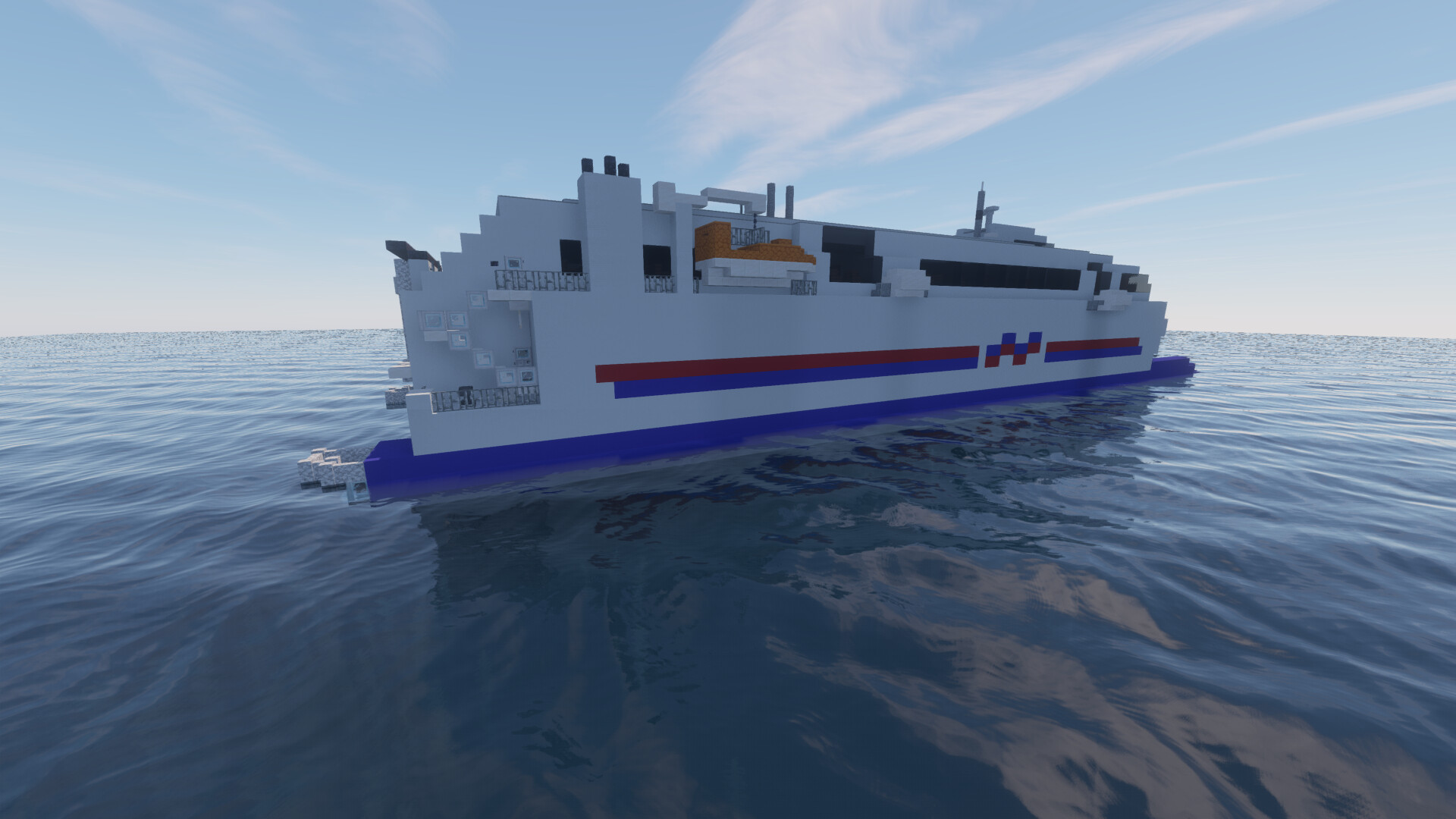 Normandie Express Catamaran Ferry Minecraft Map