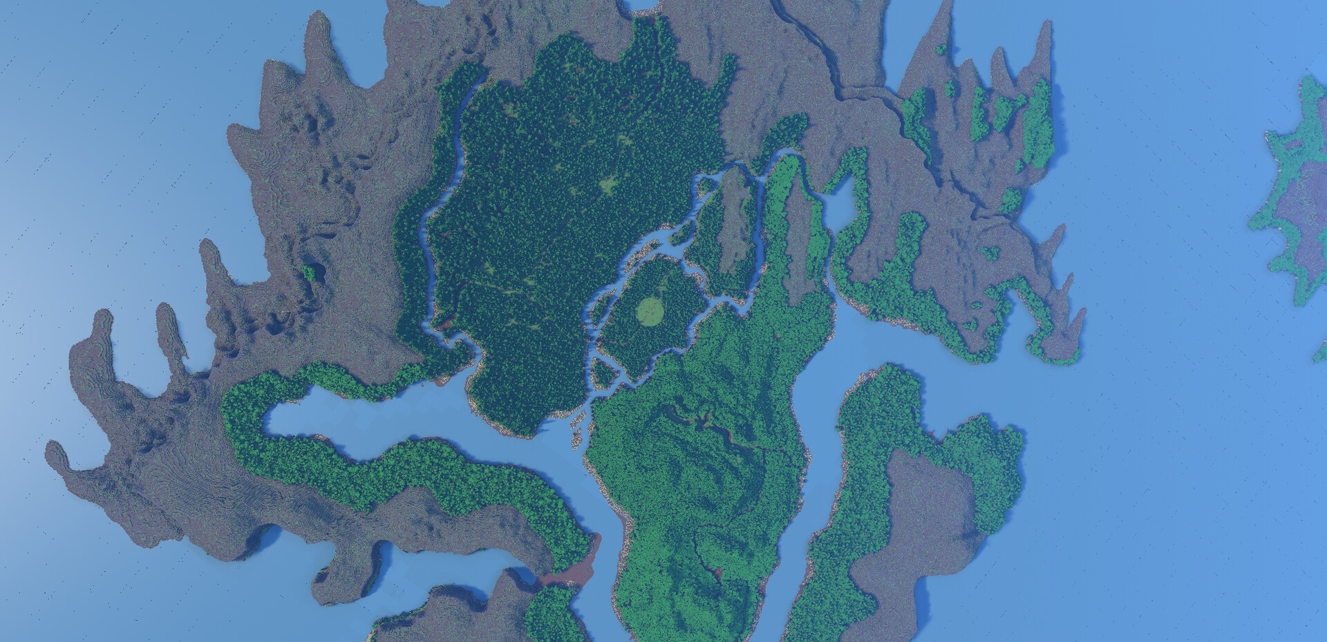 Eliosz Continent (Cultures) Minecraft Map
