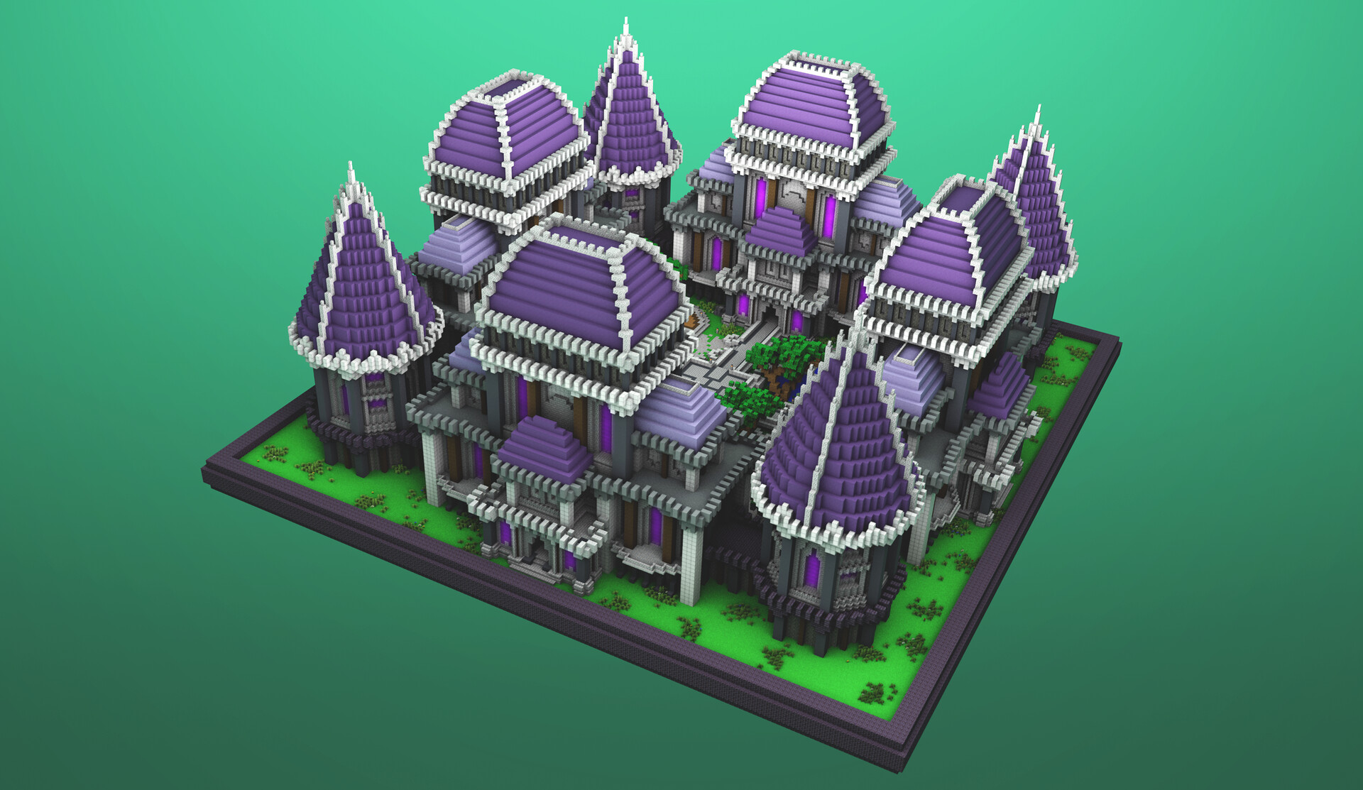 COMMISSION | Medieval Faction Spawn Minecraft Map