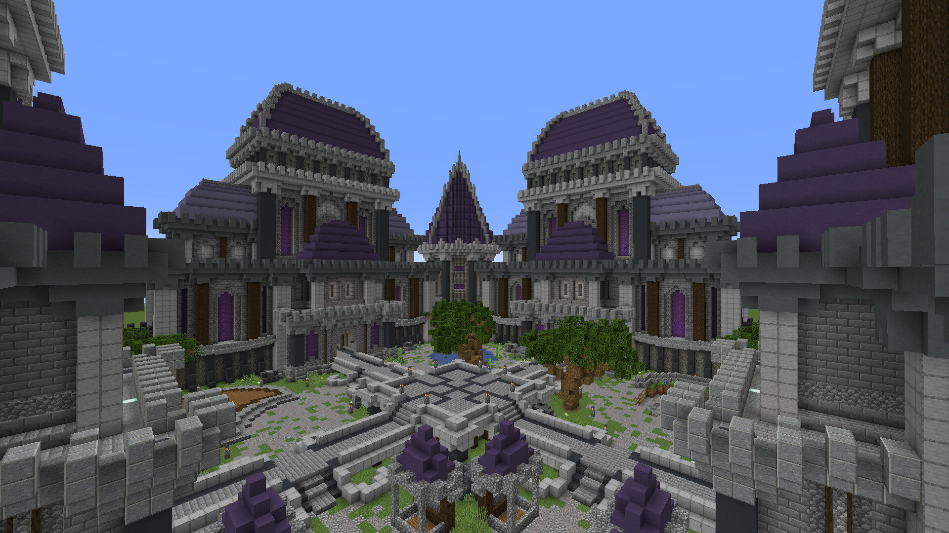 COMMISSION | Medieval Faction Spawn Minecraft Map