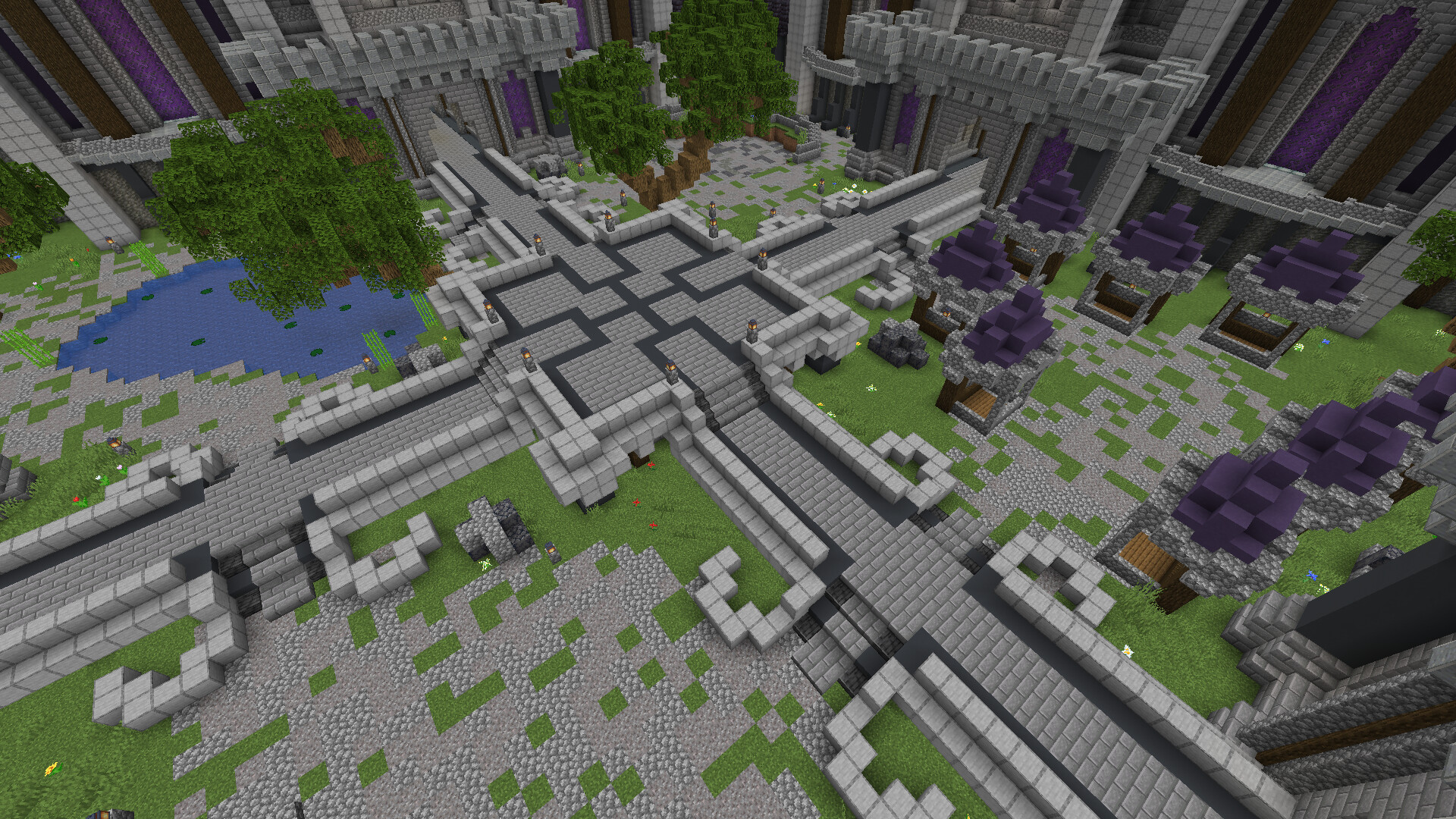 COMMISSION | Medieval Faction Spawn Minecraft Map