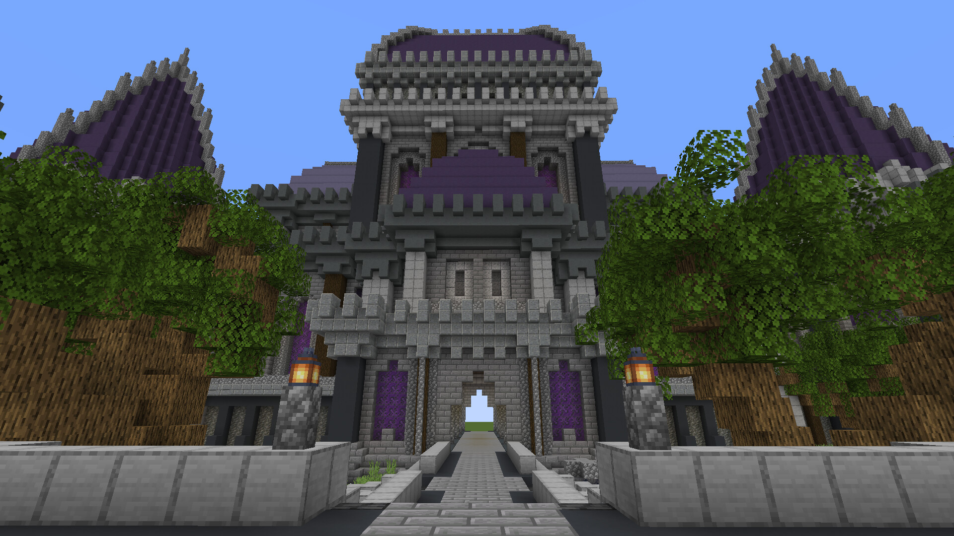 COMMISSION | Medieval Faction Spawn Minecraft Map